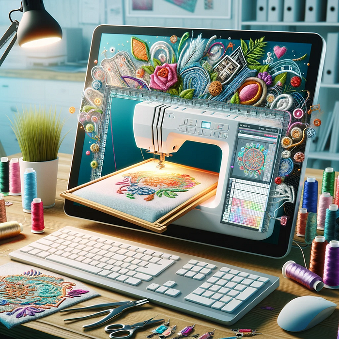 Your Designs + Machine Embroidery = $$$ – Brigantia Arts